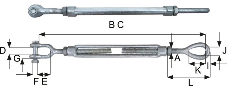 Shaw's LTD - Turnbuckles - Shaw's Heavy Industry Supplier